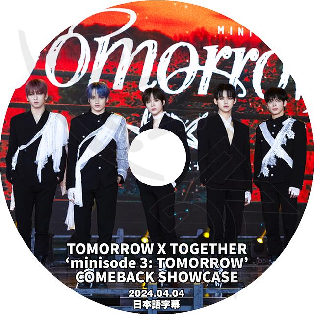 K-POP DVD TXT 2024 Comeback Showcase 2024.04.04 miniside3 TOMORROW 日本語 ...