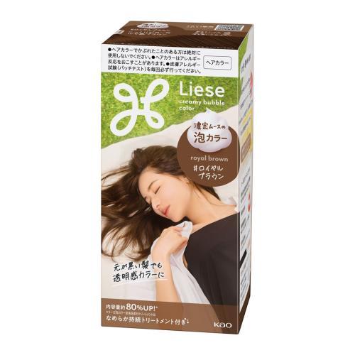 Liese 花王 リーゼ泡カラー ロイヤルブラウン 115ml : ウエルシア - 通販 - Yahoo!ショッピング
