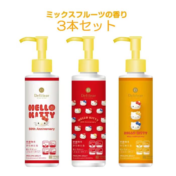DETクリア ブライト&ピール ピーリングジェリー ミックスフルーツ 180mL 3本セット ハローキティ あすつく : ウエルシア - 通販 - Yahoo!ショッピング