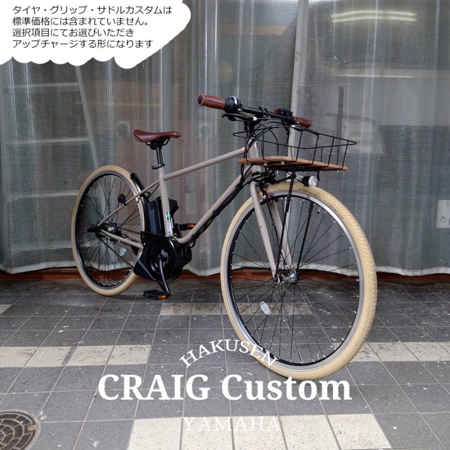 ヤマハ発動機 底板Sウッドローバスケット搭載フルカスタム PAS CRAIG(パスクレイグ) ヤマハ電動自転車/e-BIKEイーバイク シンプルでスタイリッシュ 送料プランA : eハクセン ...