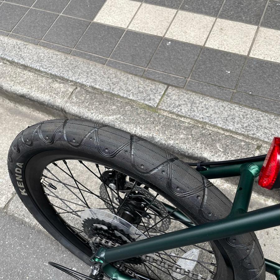 RITEWAY（ライトウェイ） 期間限定特価 BASILポートランドフロントキャリア搭載カスタム GLACIER（グレイシア） ミニベロ・小径自転車 送料プランB : eハクセン ヤフー店 ...