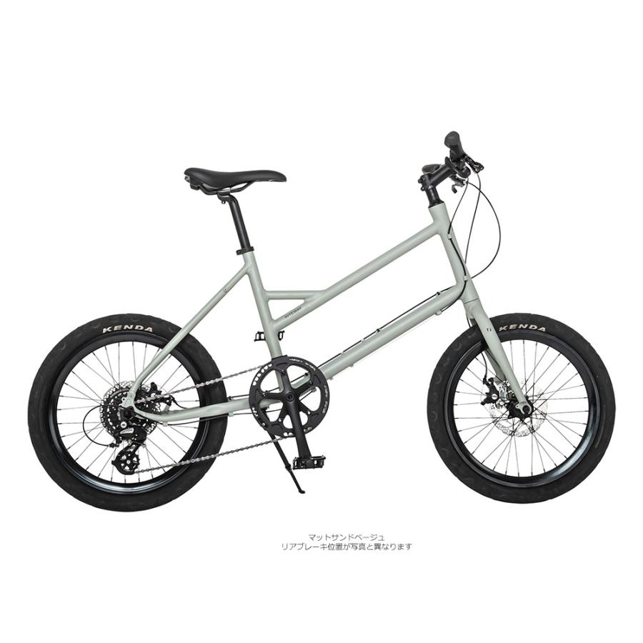 RITEWAY（ライトウェイ） 期間限定特価 BASILポートランドフロントキャリア搭載カスタム GLACIER（グレイシア） ミニベロ・小径自転車 送料プランB : eハクセン ヤフー店 ...