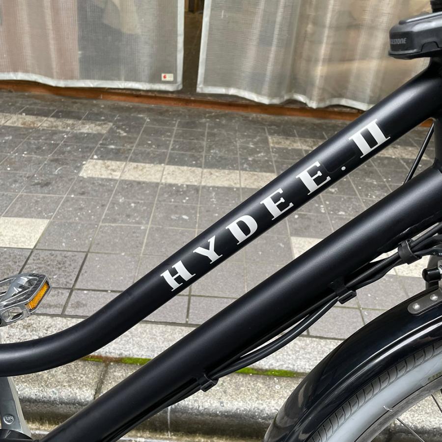 HYDEE 特価(予告なく終了) グレータイヤ厳選カスタム HYDEE.2(ハイディツー/HY6B45/HT6B45) ブリヂストン電動自転車 ...