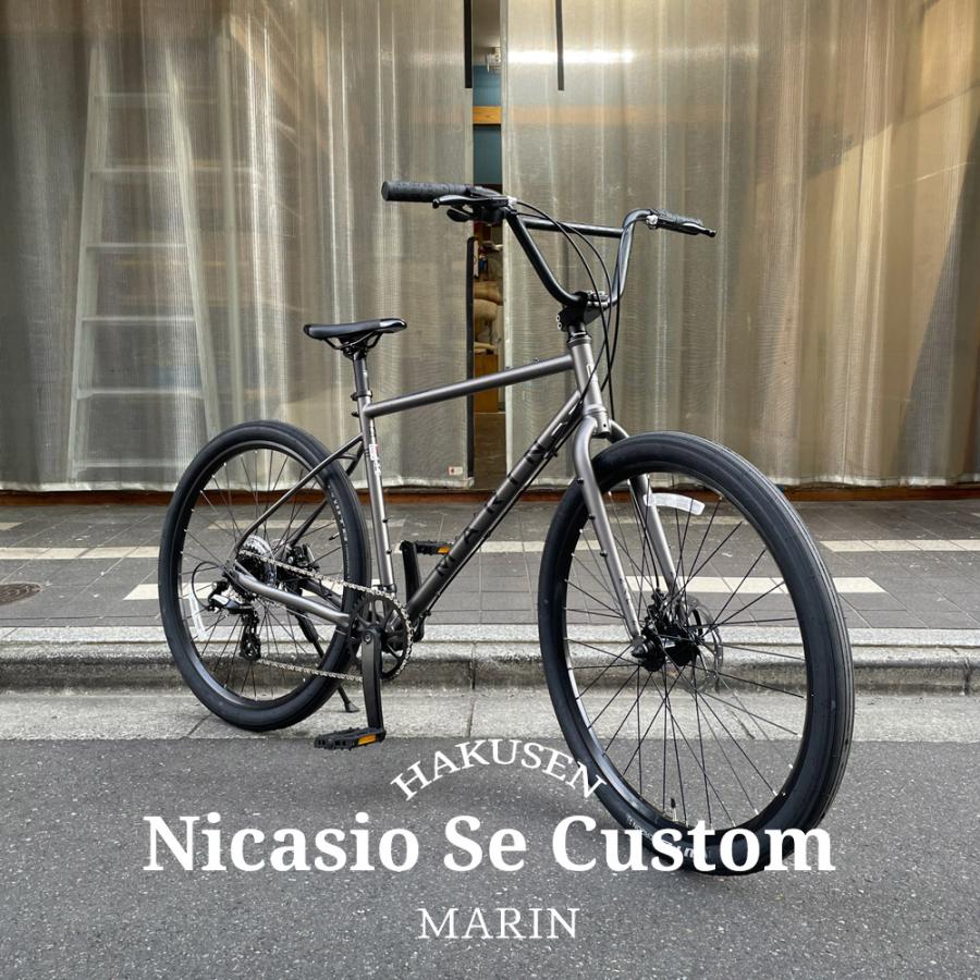 MARIN MXハンドル+フルカスタムチョイス NICASIO SE （ニカジオSE）MARIN(マリン) 650Bクロモリクロス・アーバンバイク 送料プランB : eハクセン ヤフー店 ...
