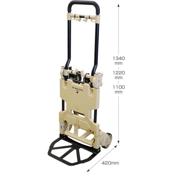 送料込 FUSKAR 折りたたみ式 2WAY台車 202120(北海道・沖縄・離島は送料別) : 機械工具と作業用品のハンシン - 通販 ...