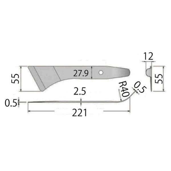 メタルハンディリムーバー 005W-ST-22094 トリムリムプライバー&クリップリフターツールセット 金属製クリップクランプツール : エ ...