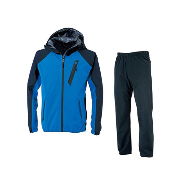 ジーベック（XEBEC） C.ZONE 32001-40-L レインウェア 上下セット ブルー Lサイズ : エヒメマシン Yahoo!ショッピング店 - 通販 - Yahoo!ショッピング