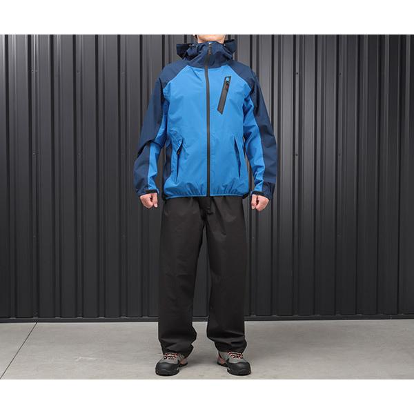 ジーベック（XEBEC） C.ZONE 32001-40-L レインウェア 上下セット ブルー Lサイズ : エヒメマシン Yahoo!ショッピング店 - 通販 - Yahoo!ショッピング