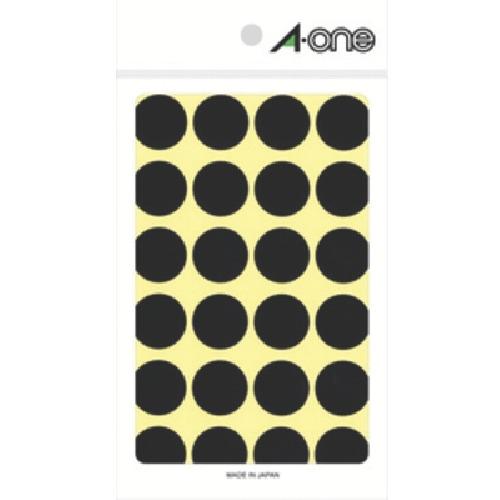 3M エーワン[[TM上]] カラーラベル 丸型 20mmΦ 黒 (14枚入) 07049 スリーエム 【ネコポス対応】 : エヒメマシン ...