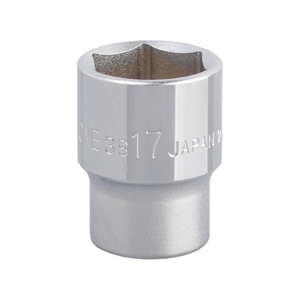 TONE 9.5sq. ソケット 6角 17mm 3S-17 トネ 工具 : エヒメマシン Yahoo!ショッピング店 - 通販 - Yahoo!ショッピング