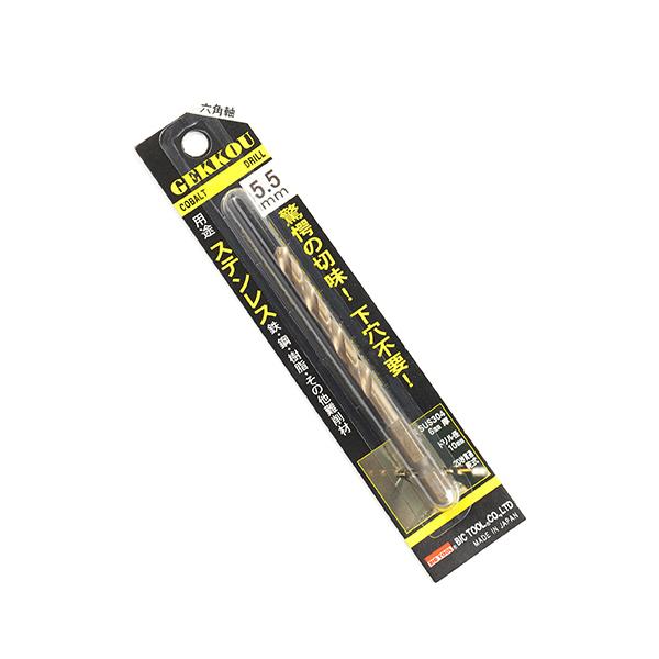 BIC TOOL 6GK5.5 六角軸月光ドリル ブリスターパック 5.5mm 【ネコポス対応】 : エヒメマシン Yahoo!ショッピング店 - 通販 - Yahoo!ショッピング