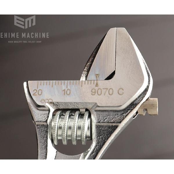 BAHCO 9070C スタンダード・モンキーレンチメッキ 158mm エルゴ90シリーズ バーコ 【ネコポス対応】 : エヒメマシン ...