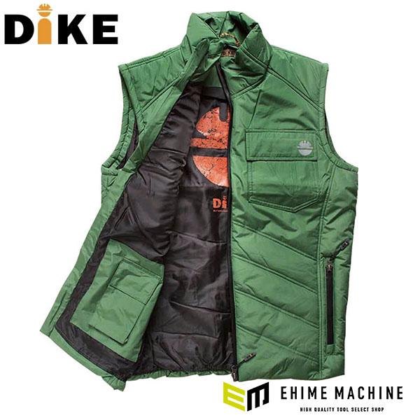 日本正規品 ディーケ ベスト ジャイアント モスグリーン L 95113/500-L (8058258780030) DIKE イタリア製の ...