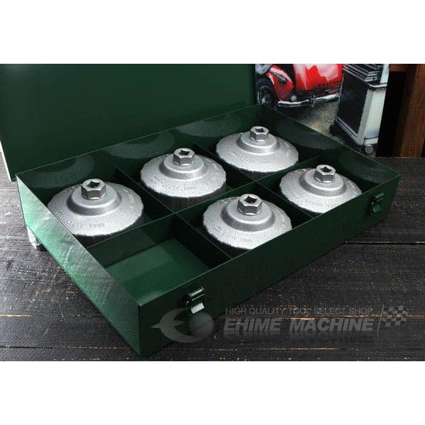 KTC 大径用カップ型オイルフィルタレンチセット[5コ組] AVSA5 : エヒメマシン Yahoo!ショッピング店 - 通販 - Yahoo!ショッピング