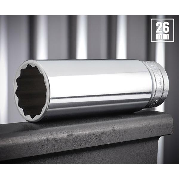 KTC B4L-26W サイズ26mm 12.7sq.十二角ディープソケット : b4l-26w : エヒメマシン Yahoo!ショッピング店 - 通販 - Yahoo!ショッピング