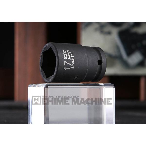 KTC BP3M-17T サイズ17mm 9.5sq.インパクトレンチ用薄肉セミディープソケット : エヒメマシン Yahoo!ショッピング店 - 通販 - Yahoo!ショッピング
