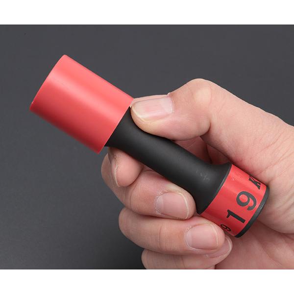 KTC BP49-19G サイズ19mm 12.7sq.インパクト用ホイールガードソケット(ロング薄肉) : エヒメマシン Yahoo!ショッピング店 - 通販 - Yahoo!ショッピング