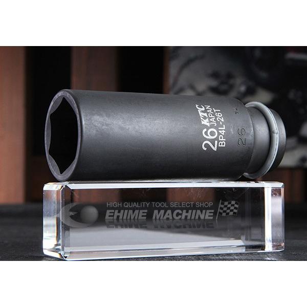 KTC BP4L-26TP サイズ26mm ピン・リング付 12.7sq.インパクトレンチ用薄肉ディープソケット : エヒメマシン Yahoo!ショッピング店 - 通販 - Yahoo!ショッピング