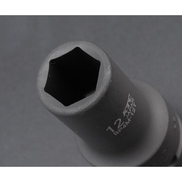 KTC BP4M-12T サイズ12mm 12.7sq.インパクトレンチ用薄肉セミディープソケット : エヒメマシン Yahoo!ショッピング店 - 通販 - Yahoo!ショッピング