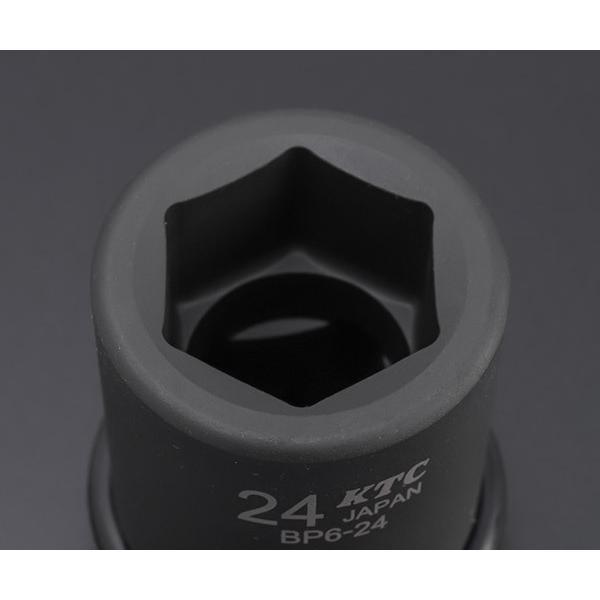 KTC 19.0sq.インパクトレンチ用ソケット（標準）ピン・リング付 BP6-24P : エヒメマシン Yahoo!ショッピング店 - 通販 - Yahoo!ショッピング