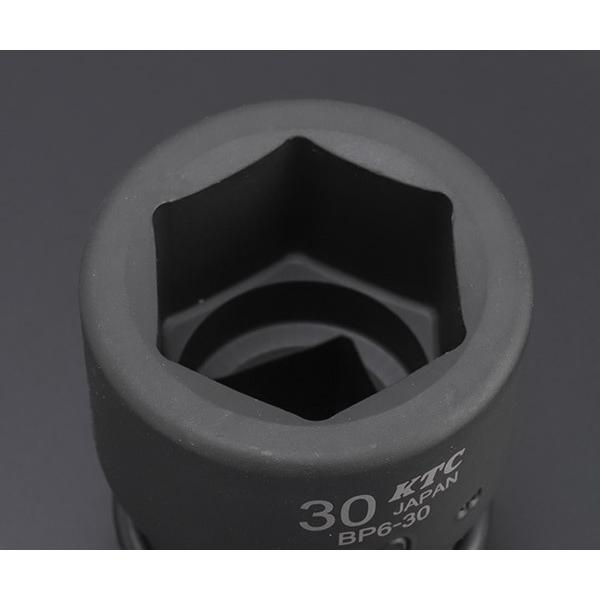 KTC 19.0sq.インパクトレンチ用ソケット（標準）ピン・リング付 BP6-30P : エヒメマシン Yahoo!ショッピング店 - 通販 - Yahoo!ショッピング