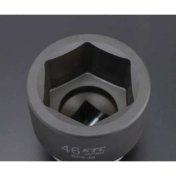 KTC 19.0sq.インパクトレンチ用ソケット（標準）ピン・リング付 BP6-46P : エヒメマシン Yahoo!ショッピング店 - 通販 - Yahoo!ショッピング