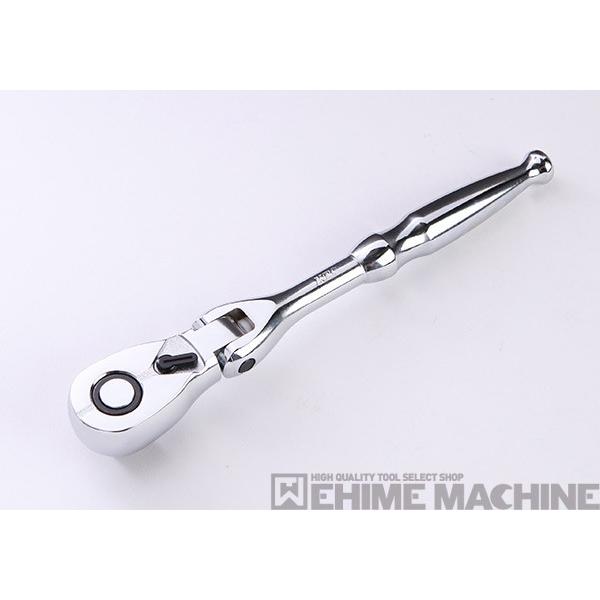 KTC BR4F 全長250mm 12.7sq.フレックスラチェットハンドル : エヒメマシン Yahoo!ショッピング店 - 通販 - Yahoo!ショッピング