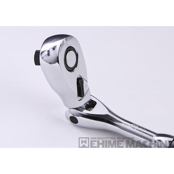 KTC BR4F 全長250mm 12.7sq.フレックスラチェットハンドル : エヒメマシン Yahoo!ショッピング店 - 通販 - Yahoo!ショッピング