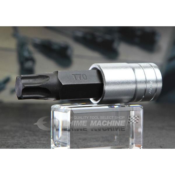 KTC 12.7sq.T型トルクスビットソケット BT4-T70 : エヒメマシン Yahoo!ショッピング店 - 通販 - Yahoo!ショッピング