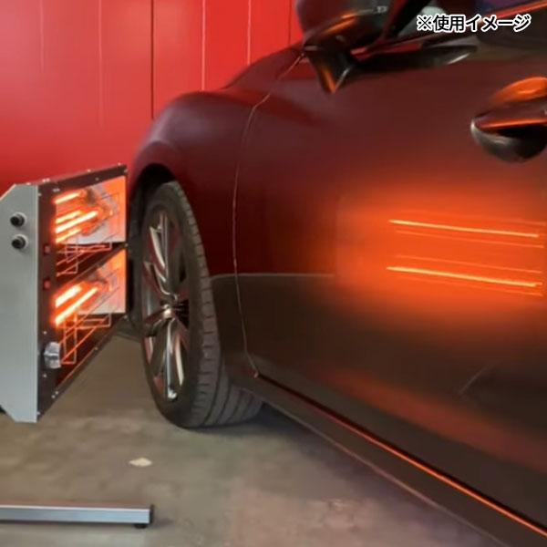 [メーカー直送業者便] キュービック 2灯式 200V カーボンヒーター ワイドスタンドタイプ CA-2-200WS 明々工業 CUBIC SYSTEM 塗装乾燥機 バーチカル : エヒメ ...