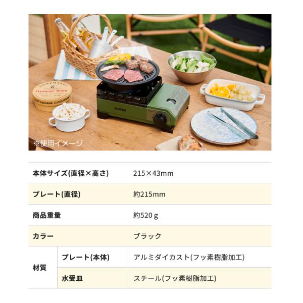 Iwatani 岩谷（イワタニ） ジュニア焼肉プレート CB-A-YPJ 小型カセットコンロ対応 : エヒメマシン Yahoo!ショッピング店 - 通販 - Yahoo!ショッピング