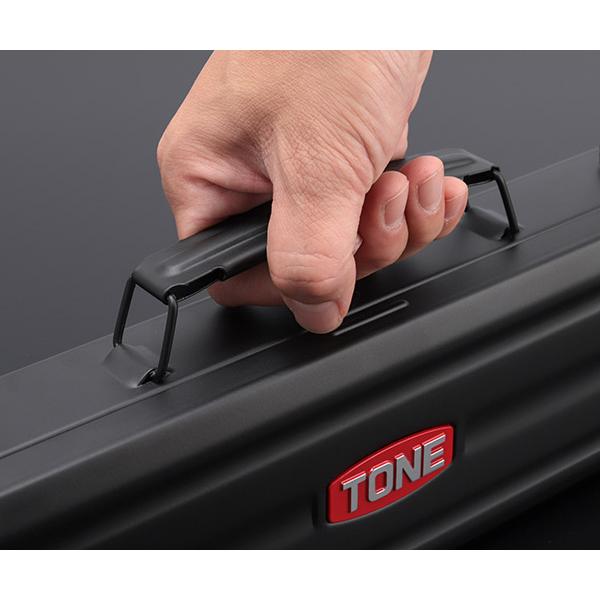 TONE 整備セール 2023 9.5sq.ソケットレンチセット(限定ブラックケース採用モデル) CX3172BK 数量限定生産 3/8 9 ...