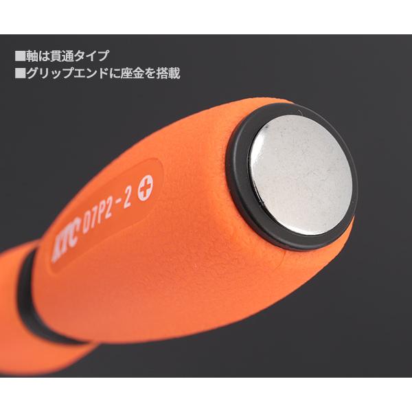 KTC ソフトドライバ（クロス貫通タイプ） D7P2-2 : エヒメマシン Yahoo!ショッピング店 - 通販 - Yahoo!ショッピング