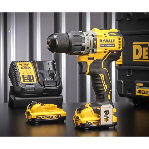 DEWALT DEWALT DCD706D2-JP 10.8V ブラシレス・振動ドリルドライバー デウォルト 電動工具 : エヒメマシン ...