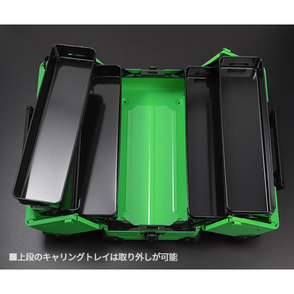 KTC 両開きメタルケース リーフグリーン EK-10ALG (2026SK限定色) 工具箱 ツールケース 京都機械工具 2026SK : エヒメマシン Yahoo!ショッピング店 - 通販 ...