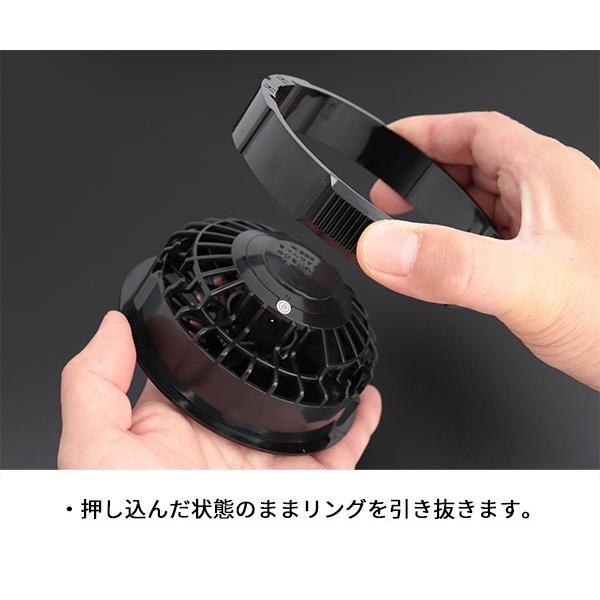 ジーベック 空調服 R ワンタッチファン単体2個（クロ） FAN2200K XEBEC 熱中症 作業服 夏 クール 屋外 冷却 : エヒメマシン Yahoo!ショッピング店 - 通販 ...