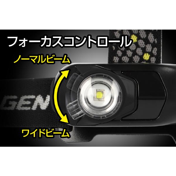 GENTOS ヘッドライト GT-702D ジェントス LEDライト 530ルーメン スポット ワイドビーム切替 電池 耐塵・耐水(IP66準拠)＆2m落下耐久 : gt-702d : エヒメ ...