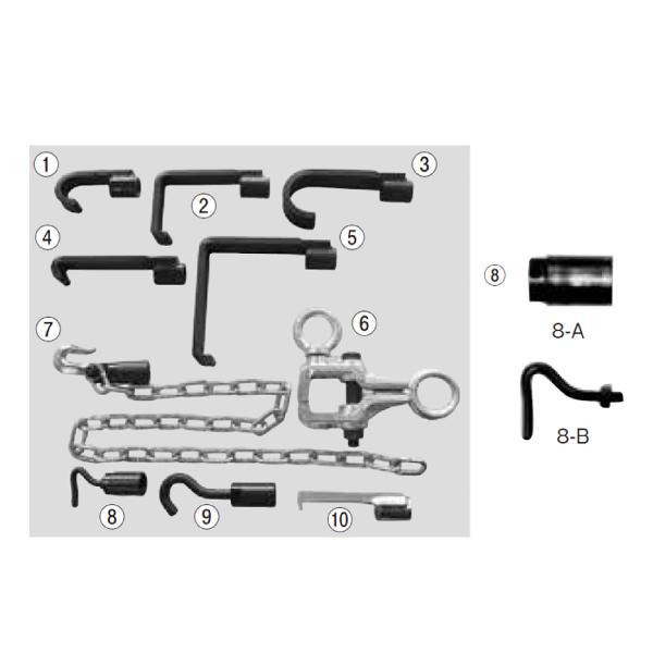 KOTO HPS-3 CフックL 部品 取り付けネジサイズ:PF1/2 スライドシャフト HP-Sに接続できる先端工具 江東産業 : エヒメマシン Yahoo!ショッピング店 - 通販 ...