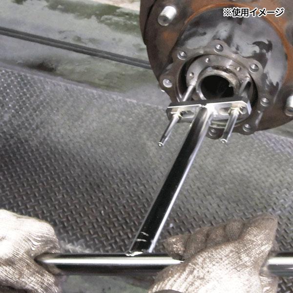 ハスコー ハウジングナットレンチ ハンドルタイプ IH-906 (4580372213124) HASCO 1~2t車適応丸ナット専用ツール ...