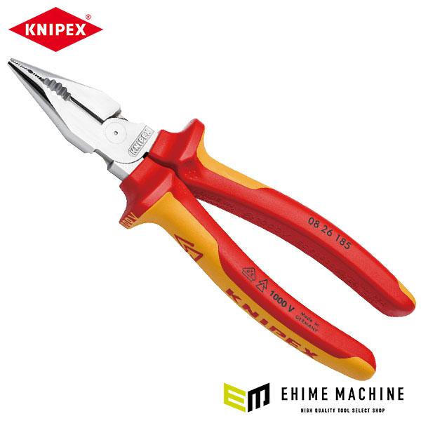 KNIPEX 日本正規品 クニペックス ニードルノーズペンチ (0826-185)(4003773088356) 業務向け : エヒメマシン Yahoo!ショッピング店 - 通販 ...