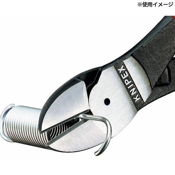 KNIPEX（クニペックス） 日本正規品 強力型斜ニッパー(硬線用) 落下防止 コンフォート 250mm (74 02 250 T ...