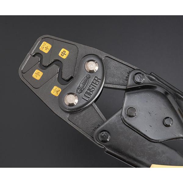 ロブテックス AK17A リングスリーブE型用圧着工具 使用範囲小(1.6X2)・小・中・大 工具 : エヒメマシン Yahoo!ショッピング店 - 通販 - Yahoo!ショッピング