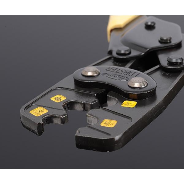 ロブテックス AK17A リングスリーブE型用圧着工具 使用範囲小(1.6X2)・小・中・大 工具 : エヒメマシン Yahoo!ショッピング店 - 通販 - Yahoo!ショッピング