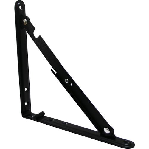 TRUSCO 折り畳み棚受 200mm 黒色 LTO-200-BK : エヒメマシン Yahoo!ショッピング店 - 通販 - Yahoo!ショッピング