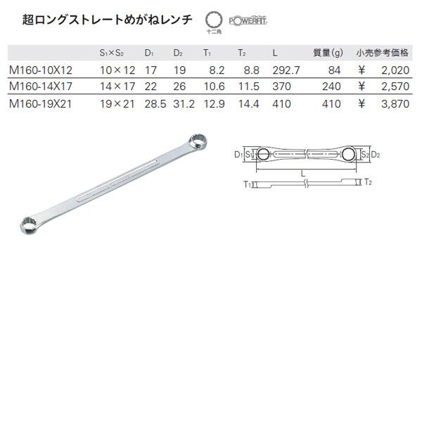 KTC M1603EM 超ロングストレートめがねレンチ3本セット (M160-10X12,14X17,19X21) エヒメマシンオリジナルセット : エヒメマシン Yahoo!ショッピング店 ...