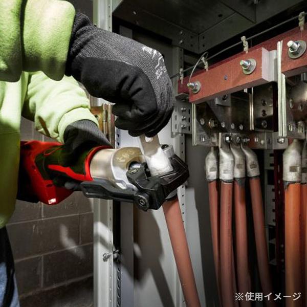 Milwaukee（ミルウォーキー） 日本正規品 M18 FORCE LOGIC 電動油圧式ダイスレス圧着工具 (M18 HDCT-0C ...