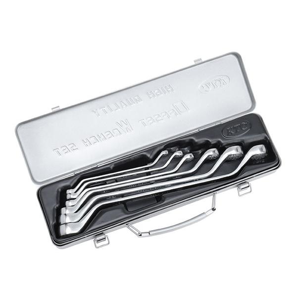 KTC 45°ロングめがねレンチセット[6本組] M2506 : エヒメマシン Yahoo!ショッピング店 - 通販 - Yahoo!ショッピング