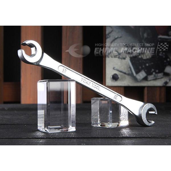 TONE フレアナットレンチ 対辺寸法10×12mm 全長155mm メッキ処理 (M26-1012)(4953488044553) トネ【ネコポス対応】 : エヒメマシン Yahoo ...