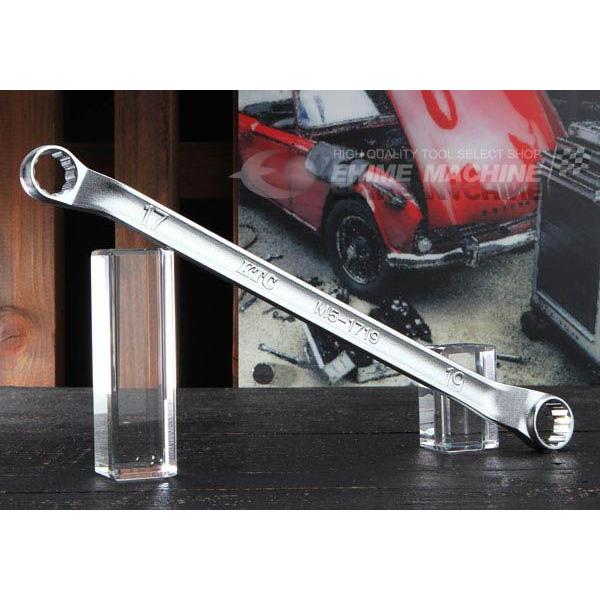 KTC M5-1719 45°×6°ロングめがねレンチ サイズ17×19mm メガネレンチ : エヒメマシン Yahoo!ショッピング店 - 通販 - Yahoo!ショッピング