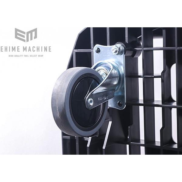 TRUSCO中山 TRUSCO MPK-720-BK 樹脂台車 カルティオ 折畳 長さ780mm×幅490mm 黒 トラスコ : エヒメマシン Yahoo!ショッピング店 - 通販 ...